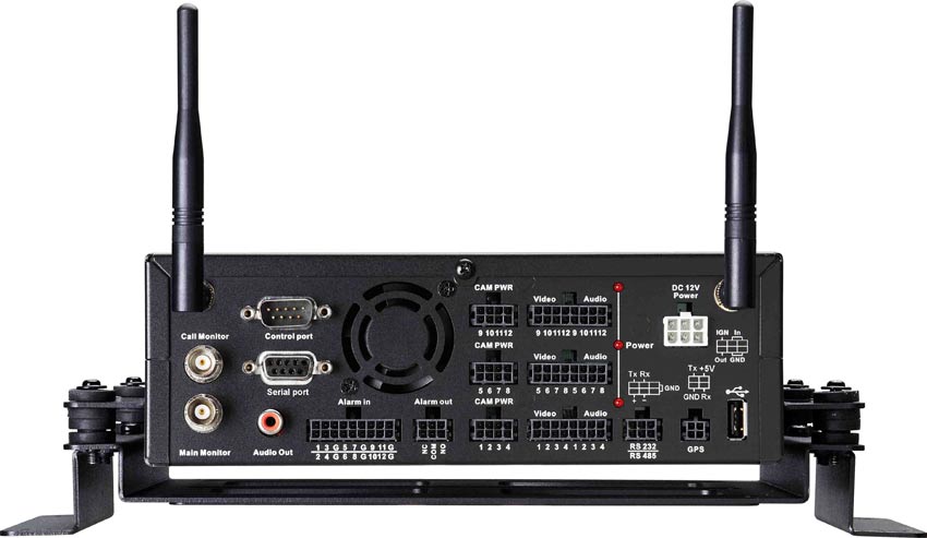 12 Channel Mobile DVR Surveillance System | GPS Fleet Tracking and DVR ...