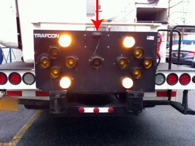 bucket truck rear camera with lights on | GPS Fleet Tracking and DVR ...